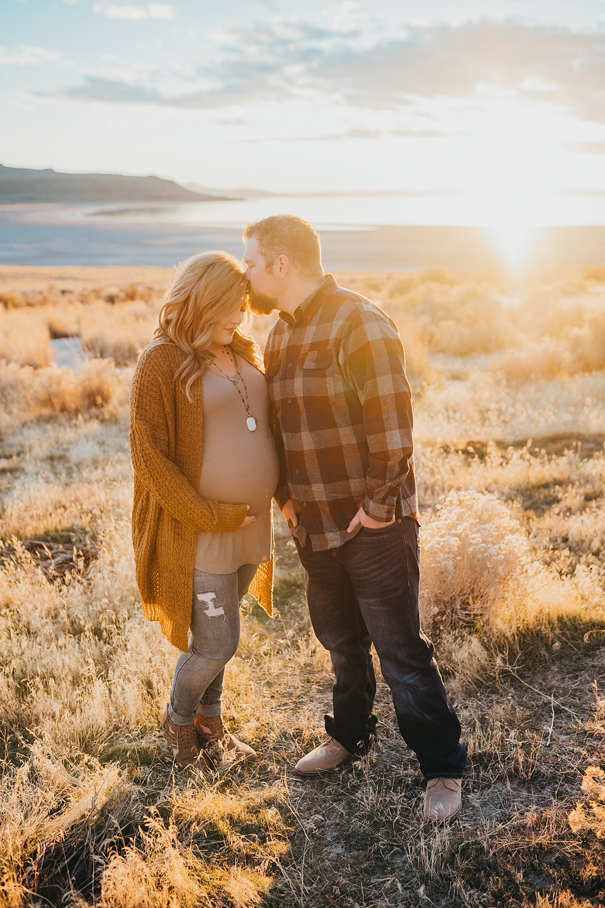 Ogden Utah Maternity Photographer | Londyn | Antelope Island – Heather ...