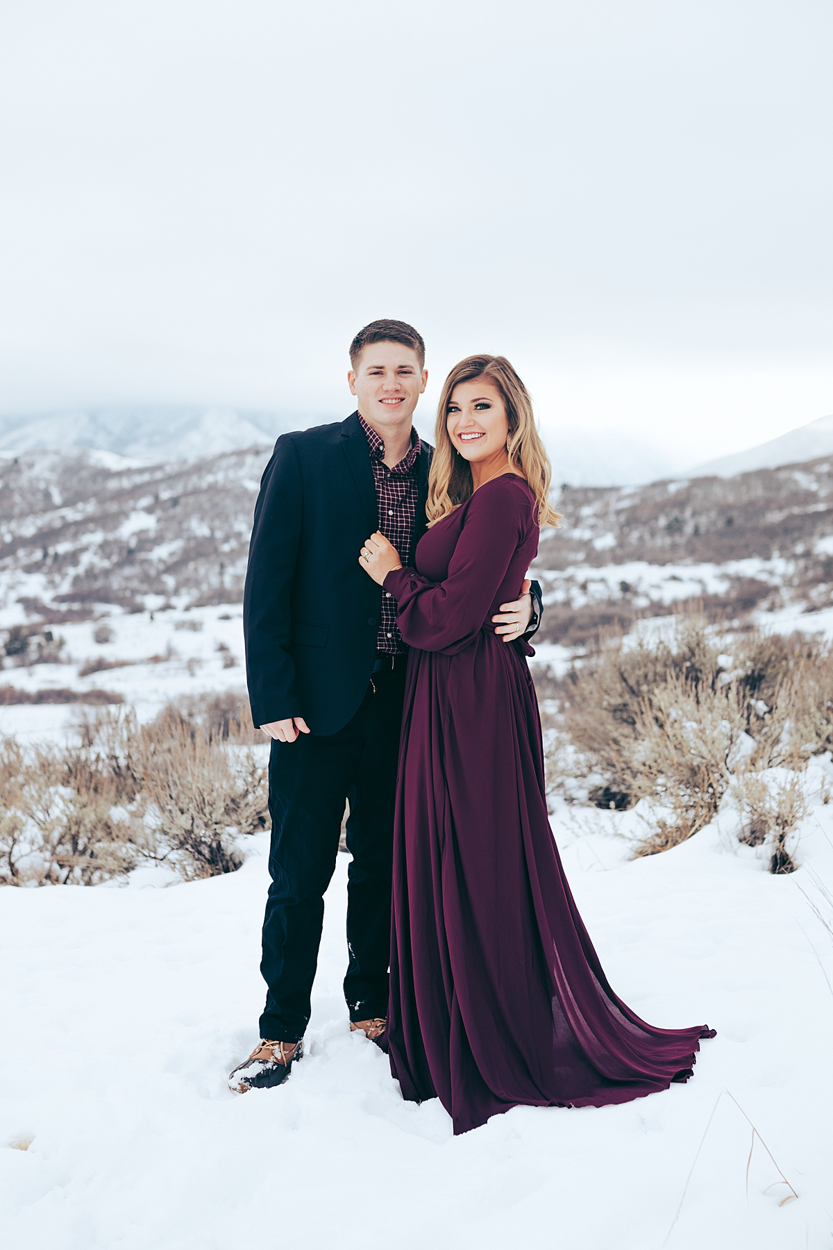 Northern Utah Couples Photographer | Olivia & Wesley | Mountain Session ...