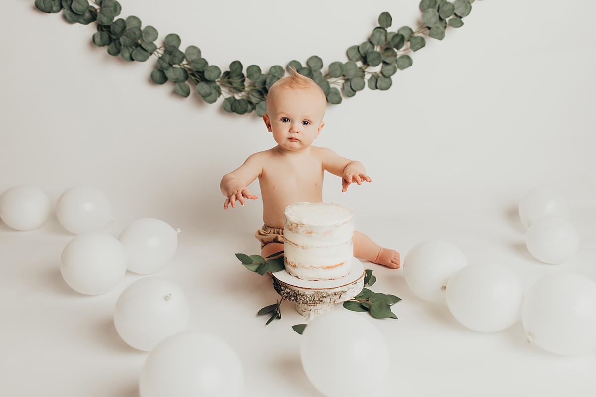 Northern Utah First Birthday Photography | Wild One Cake Smash ...