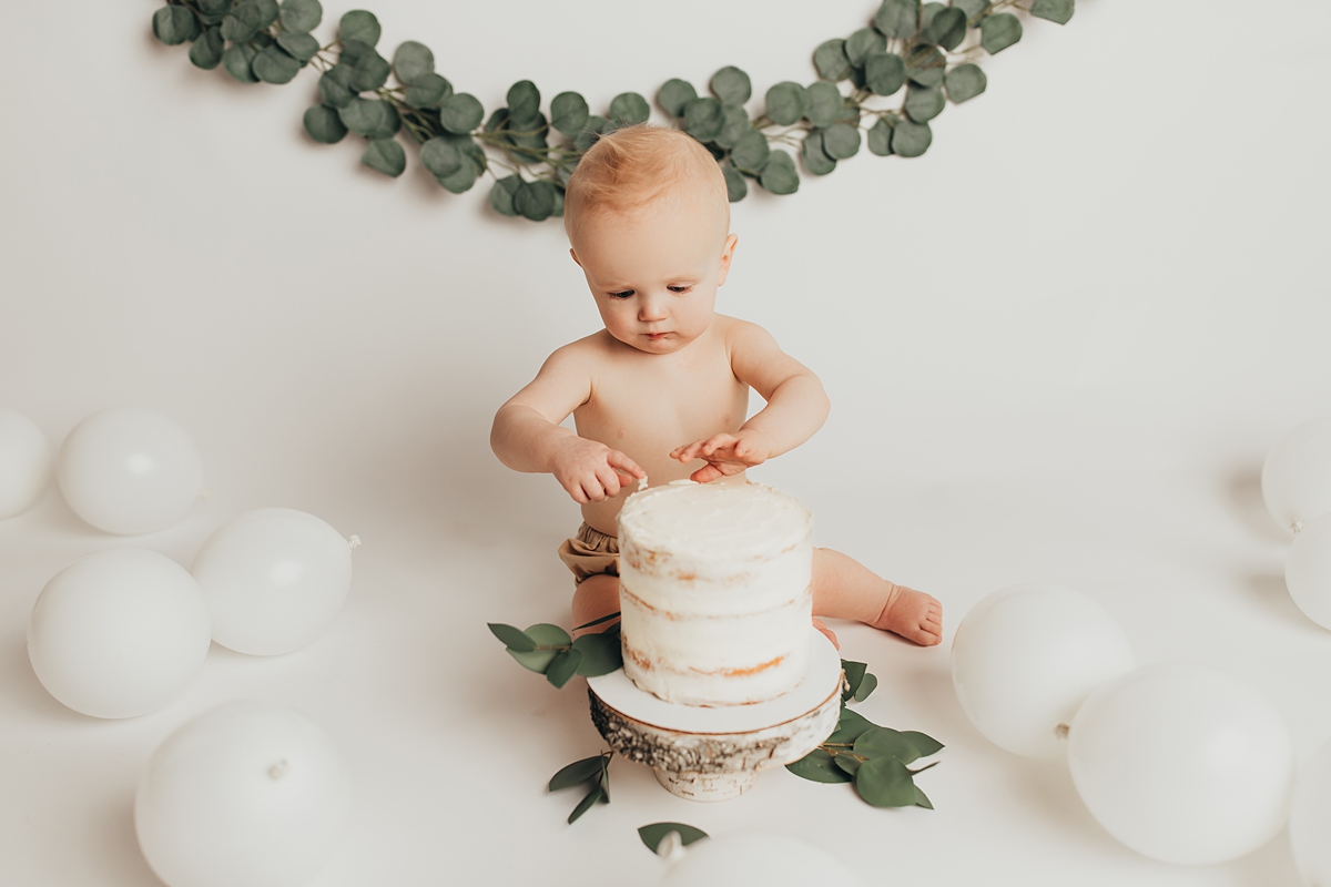 Northern Utah First Birthday Photography | Wild One Cake Smash ...