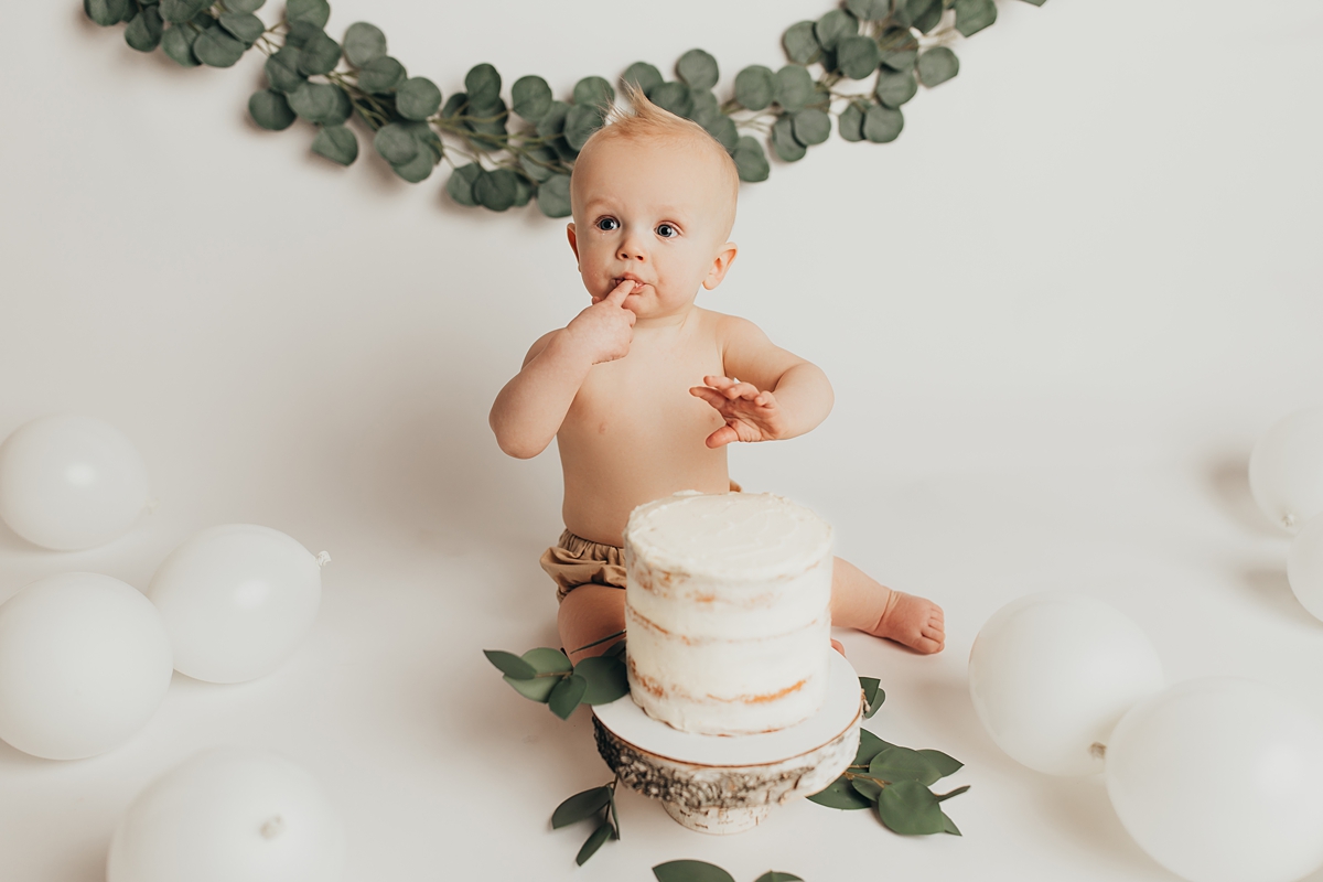 Northern Utah First Birthday Photography | Wild One Cake Smash ...